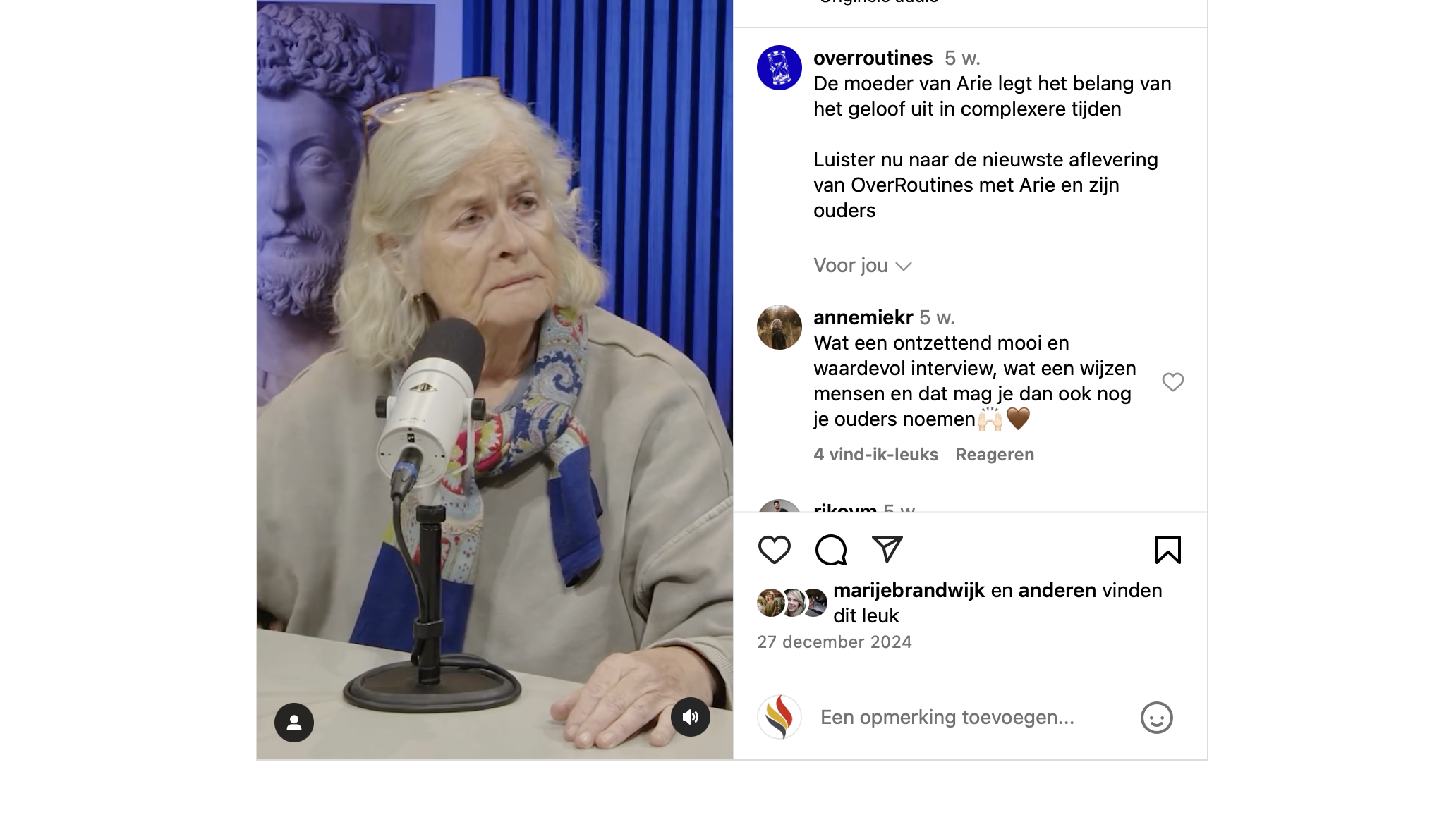 Moeder van Arie Boomsma getuigt: "Dan ren ik nog harder naar Jezus ...