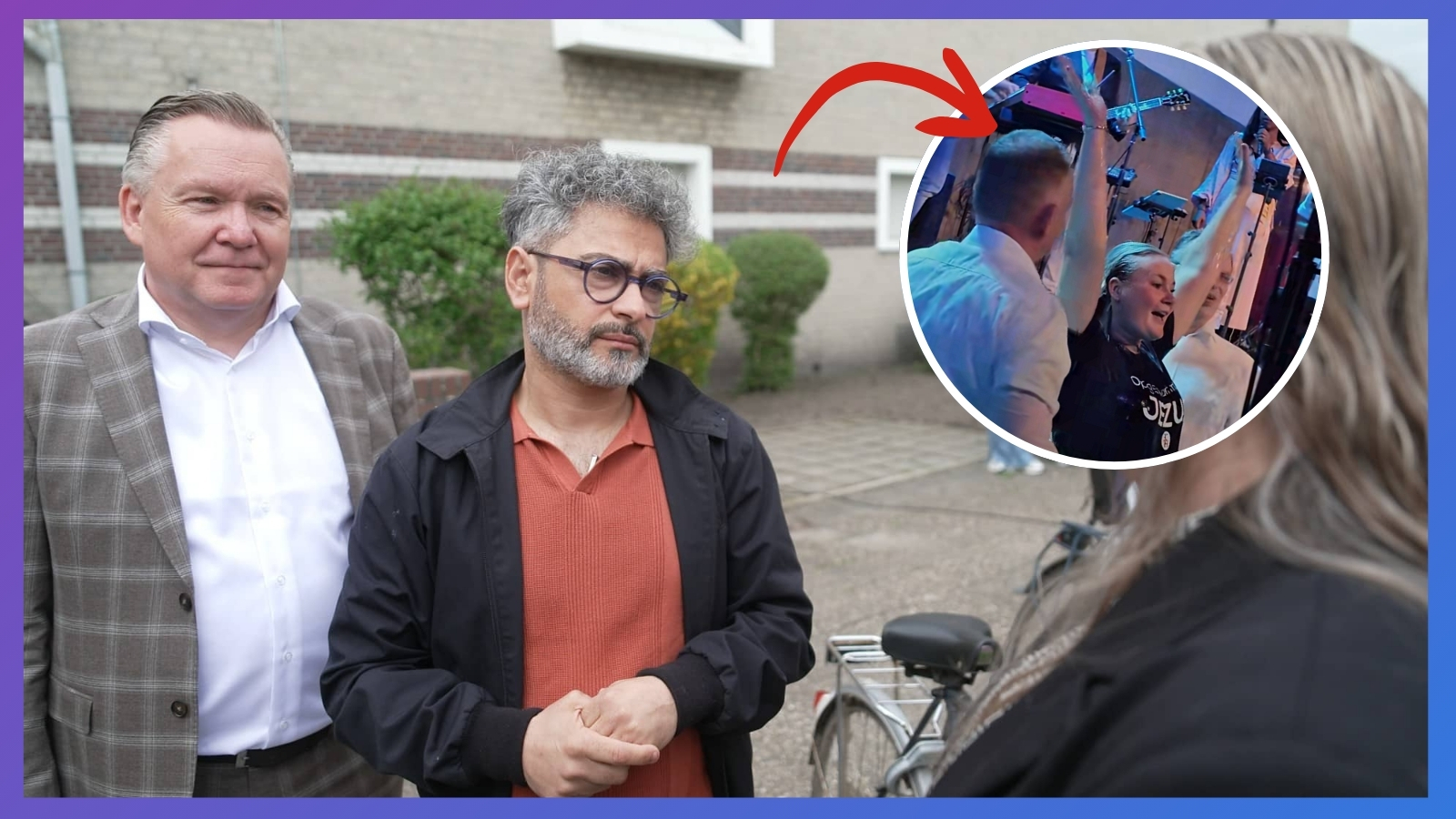 Rowen getuigt in tv-programma Danny op Straat waarom ze zich laat dopen ...